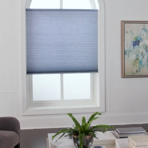 French Door Blackout Cellular Shades - Superior Blind Guys